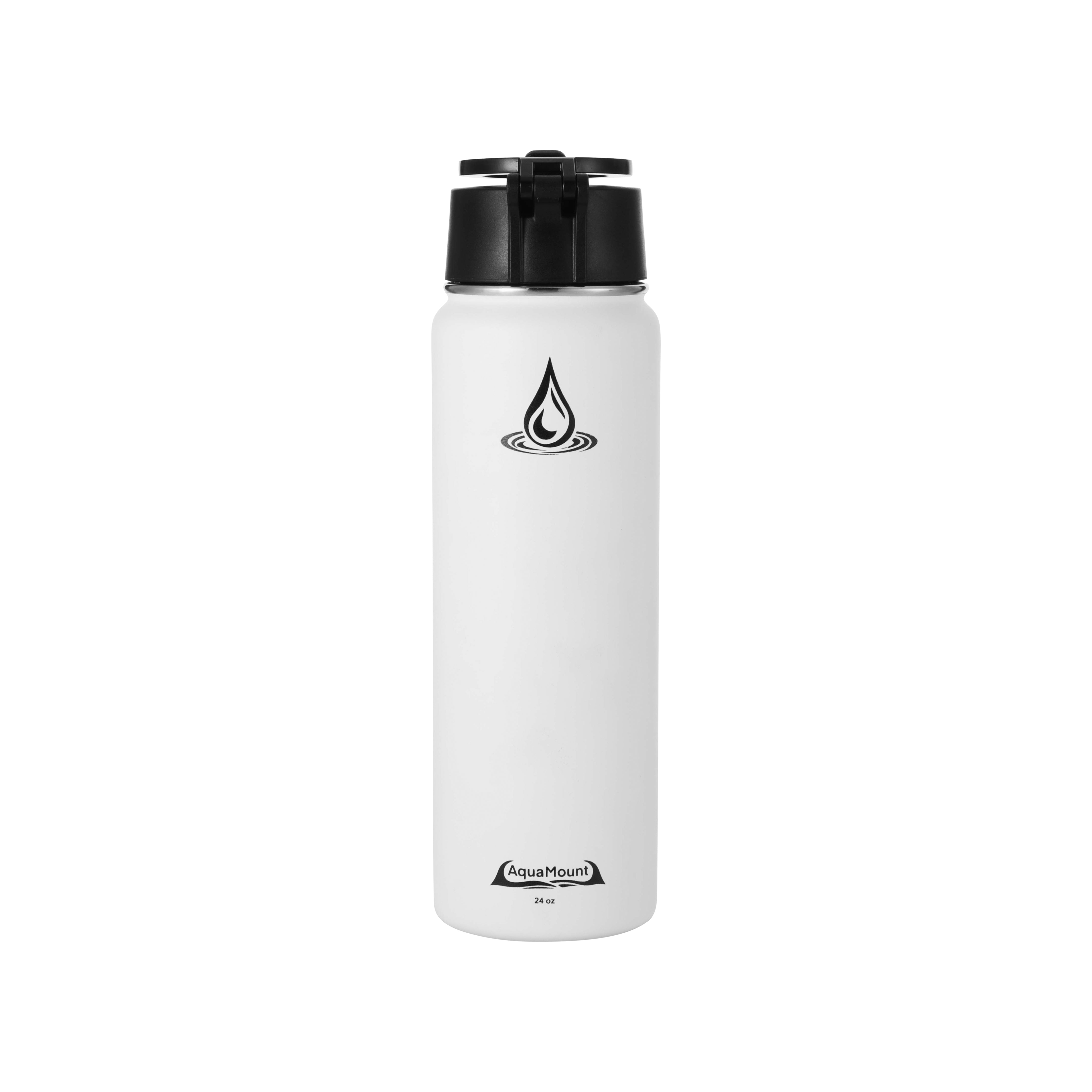 Aquamount™ Pro 24oz — Coastal White – Aquamountbottle.com